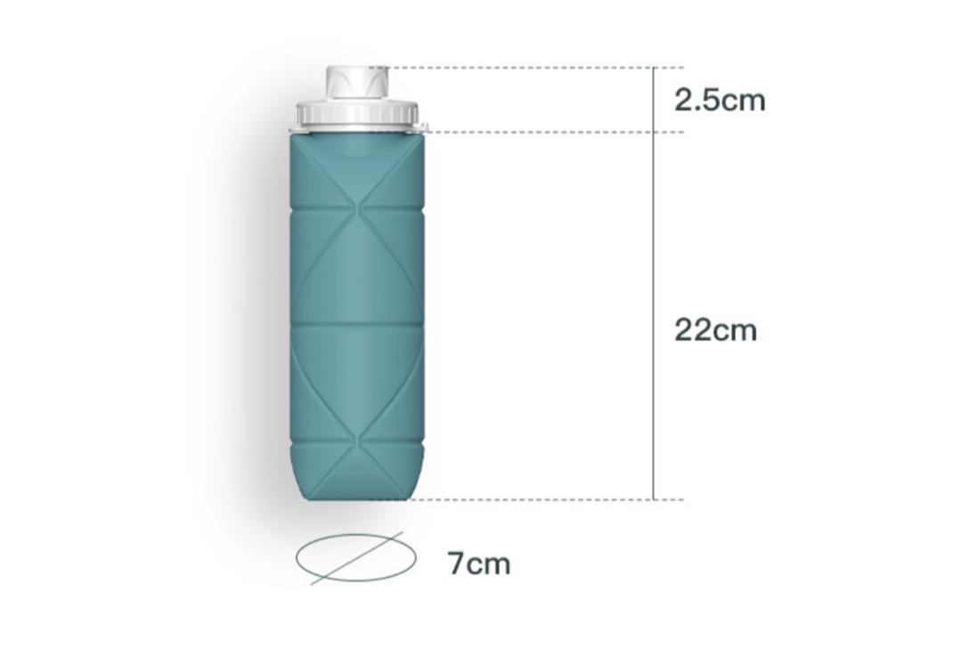 Collapsible water Bottle | Folding Water Bottle | Custom Water Bottle