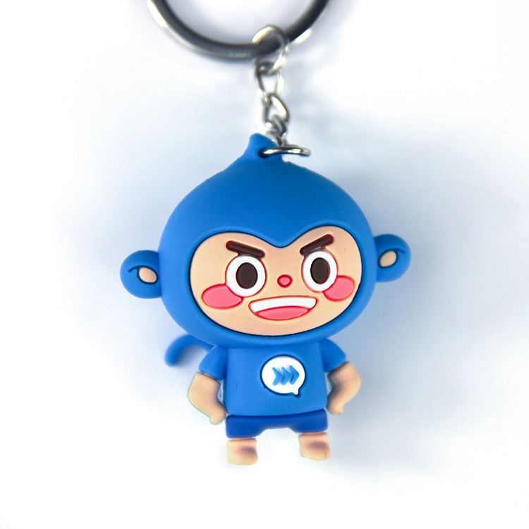 3D PVC rubber keychain | Custom Rubber Keychains | Custom PVC Keychain