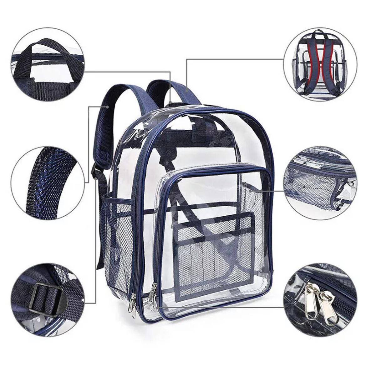 Transparent Backpack | Transparent PVC Bag | PVC Bag Supplier Malaysia