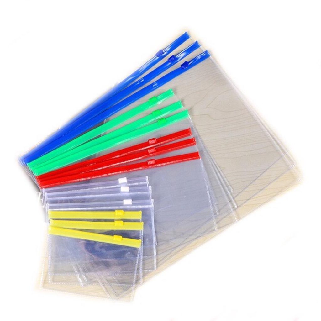 Clear Zipper Pouch | Ziplock Stand Up Pouch | PVC Ziplock Pouch