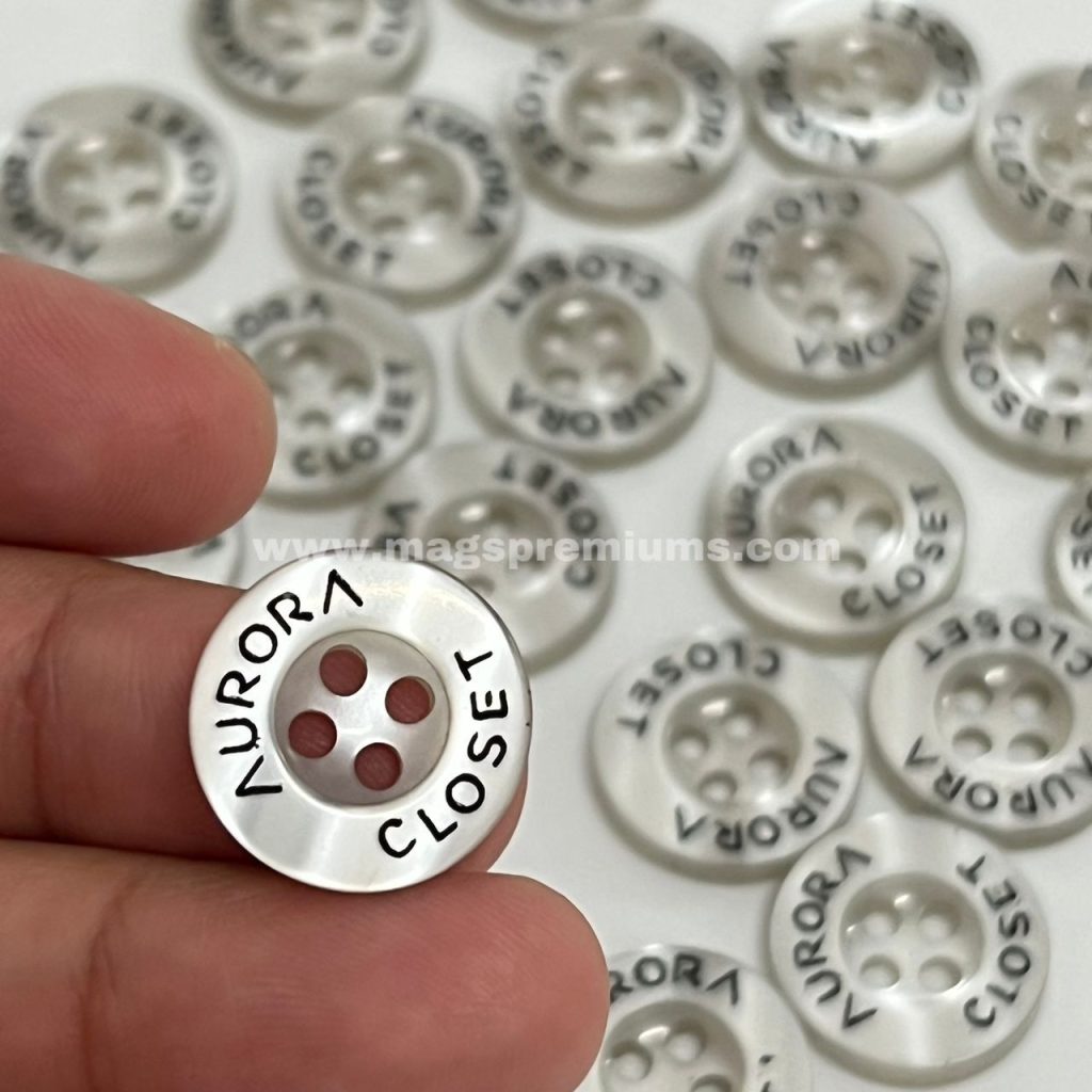 Custom Shirt Button | Personalized Shirt Buttons | Round Shirt Button