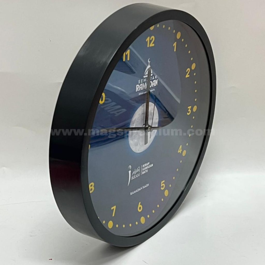 Custom Wall Clock | Custom Wall Clocks With Logo | Wall Clock Malaysia