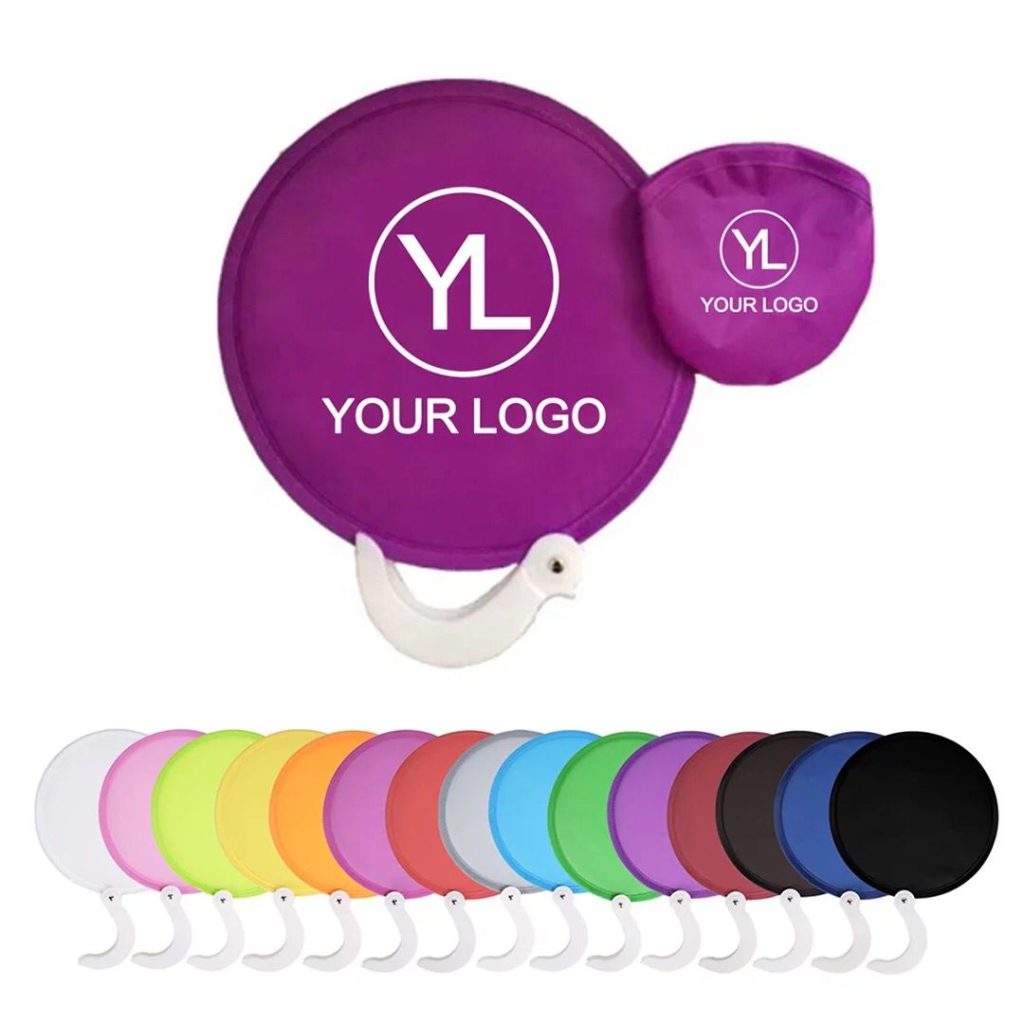 Foldable Nylon Hand Fan | Foldable Hand Fan | Custom Hand Fan Malaysia