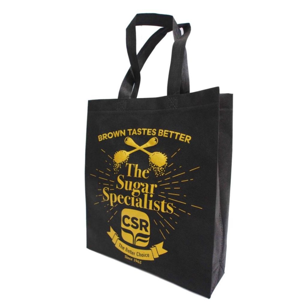 Non Woven Bag Metallic Gold Silk Screen Printing | Bag Woven | Recycle ...