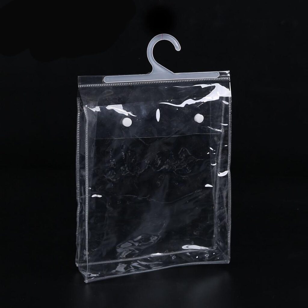 PVC Transparent Bag 02 | PVC Hanger Bag | Tranparent PVC Bag
