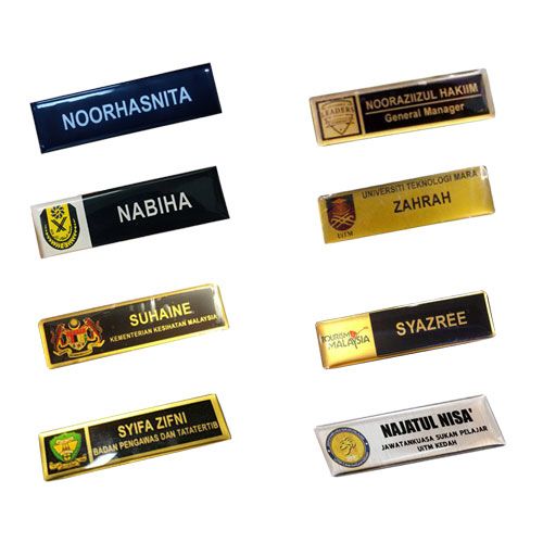 Custom Name Tag | Custom made Name Tags | Custom Metal Name Tags