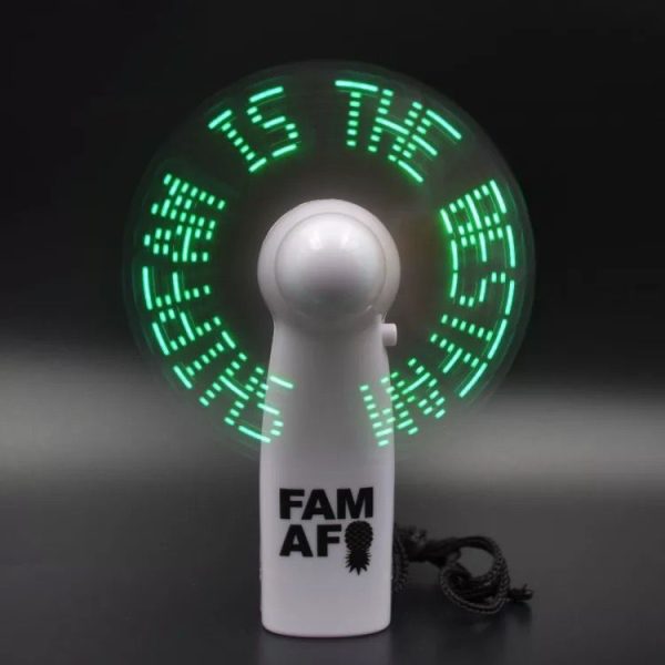 LED Message Fan | USB Programmable Led message Fan Software Download ...