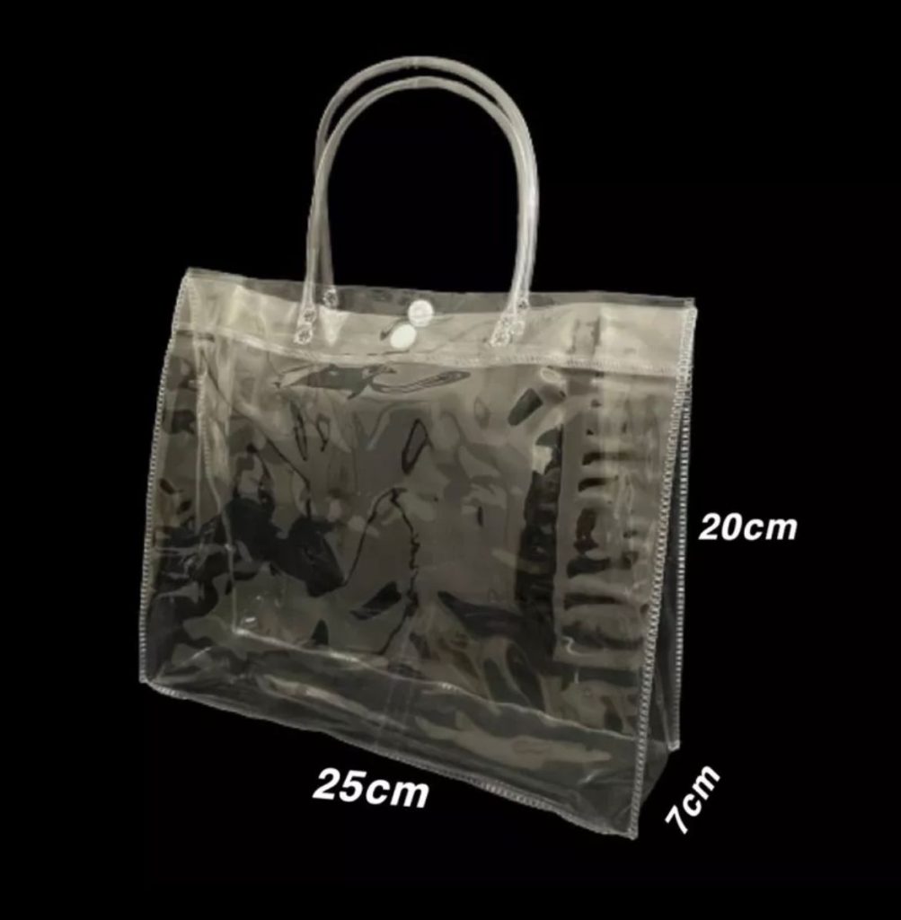 PVC Transparent Bag 02 | PVC Hanger Bag | Tranparent PVC Bag