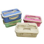 Wheat Lunch Box | Wheat Bento Box | Wheat Straw Lunch Box
