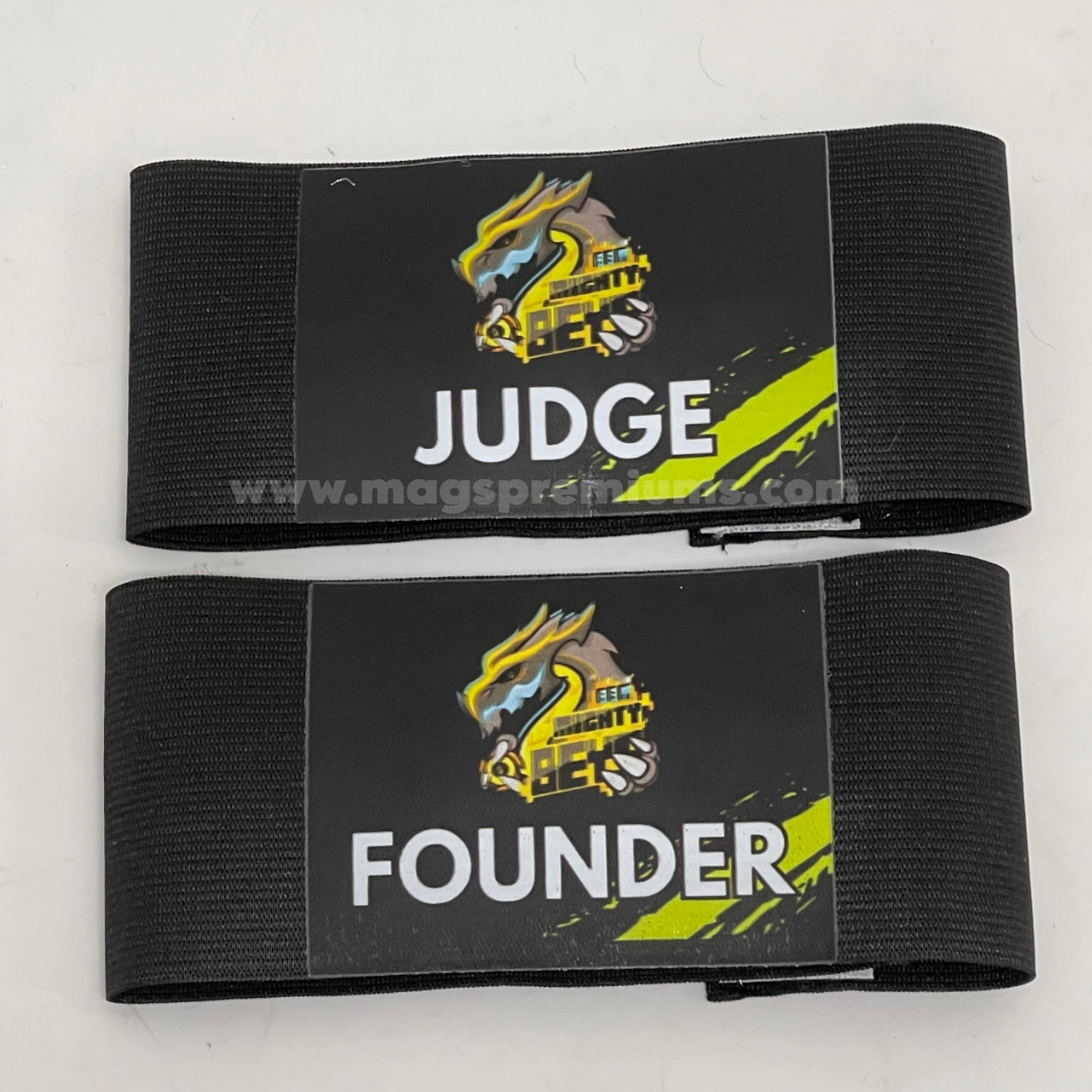 Captain Armband Printing | Custom Captain Armband | Custom Armbands