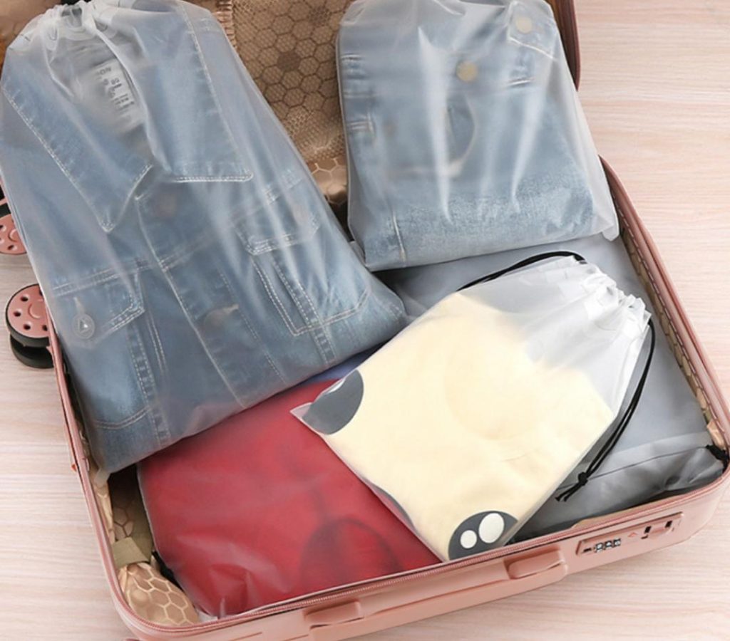 Plastic Drawstring Bags With Logo | Printed Plastic Bags With Logo ...