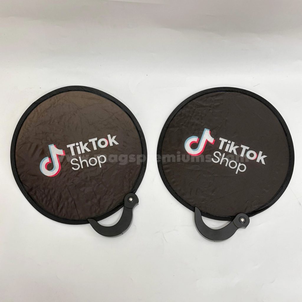 Foldable Nylon Hand Fan | Foldable Hand Fan | Custom Hand Fan Malaysia
