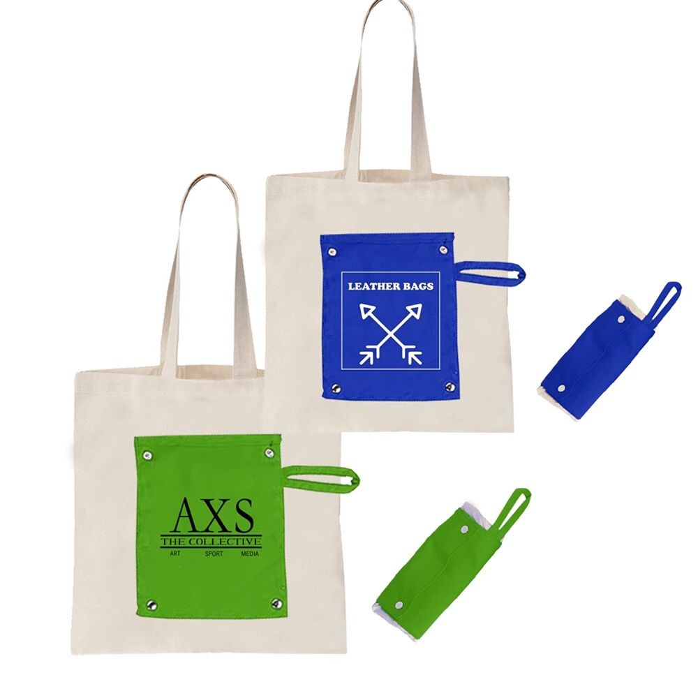 Canvas Tote Bag With Pocket | Canvas Tote Bag with Side Pockets ...