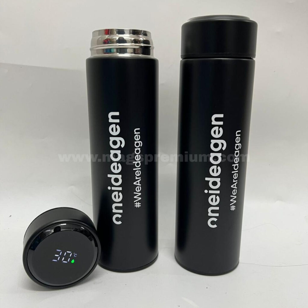 Thermos Flask With Temperature Display | Custom Insulated Flask ...