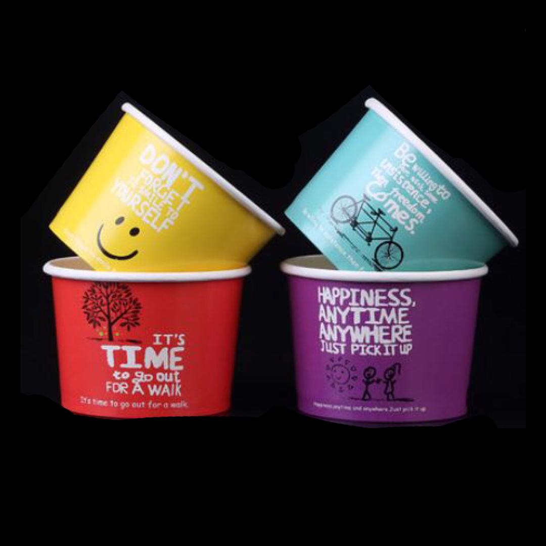 Ice Cream Cup Printing | Ice Cream Cup Wholesale | Ice Cream Cup Logo ...