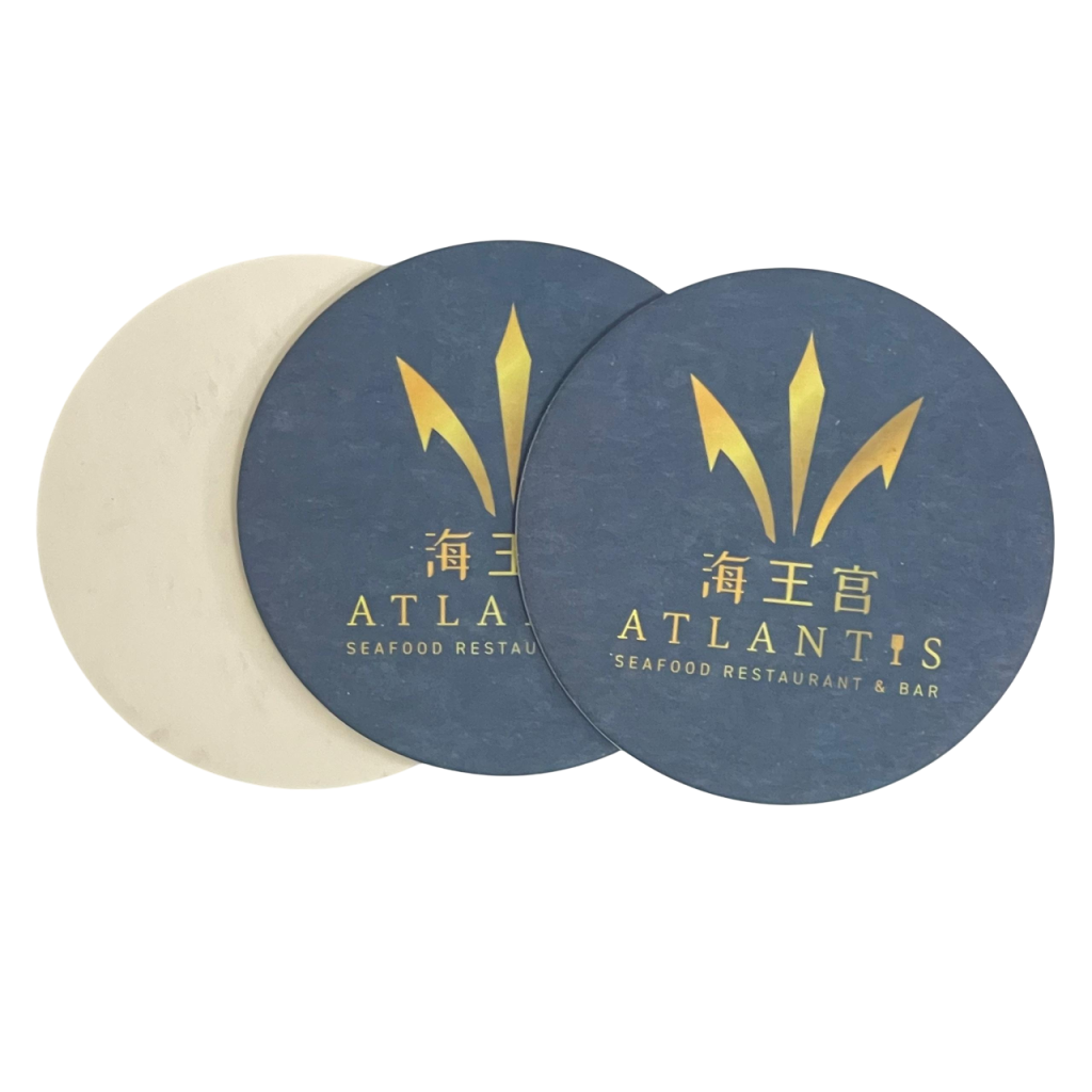 Cardboard Coaster Printing | Cardboard Drink Coasters | Cardboard Bar ...