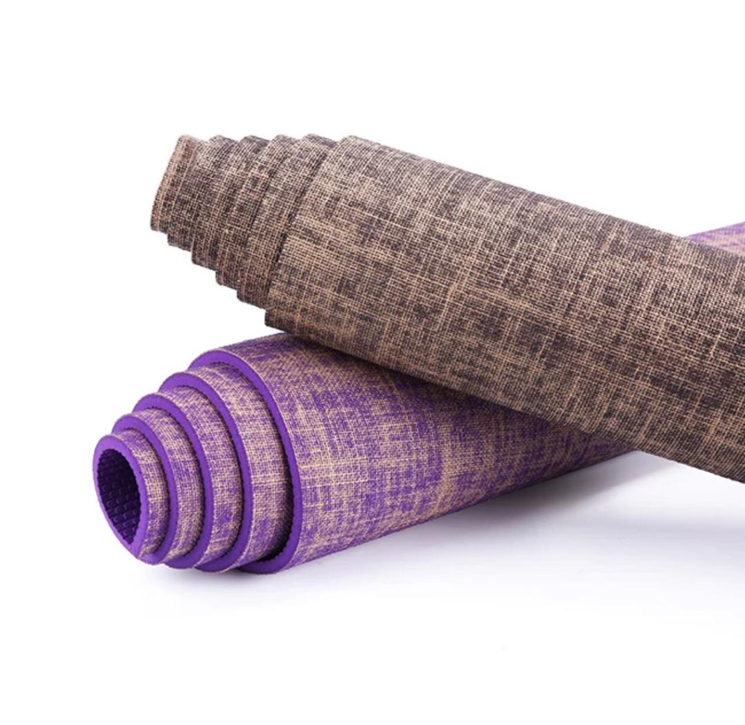 Jute Yoga Mat | Custom Yoga Mats | Custom Printed Yoga Mats
