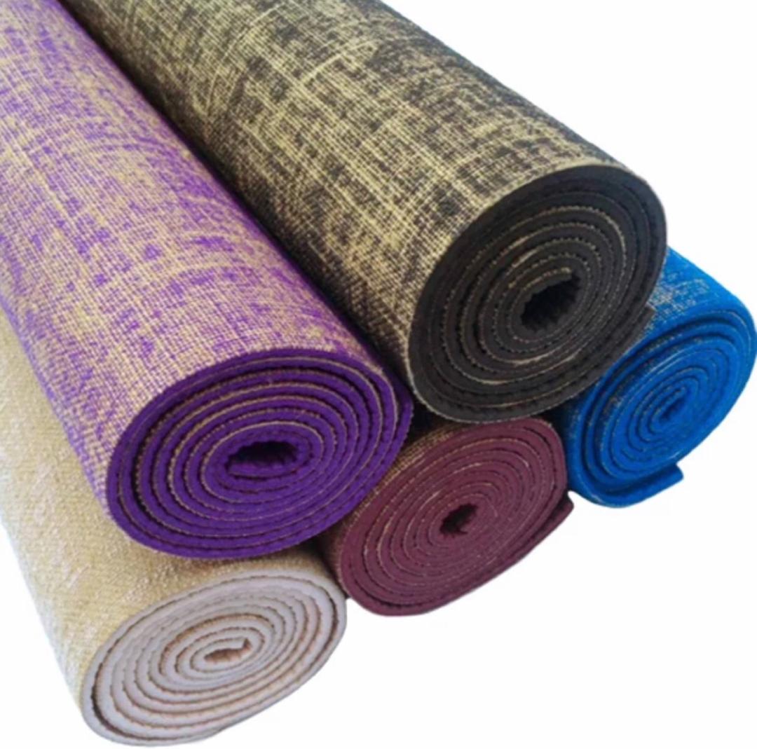 Jute Yoga Mat | Custom Yoga Mats | Custom Printed Yoga Mats