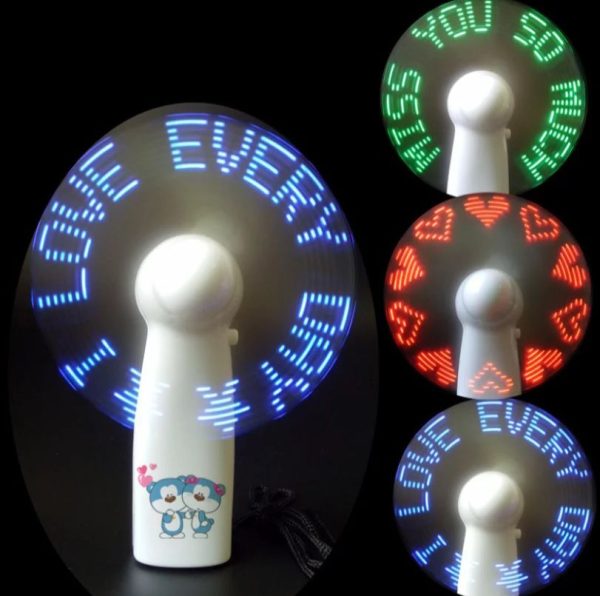 LED Message Fan | USB Programmable Led message Fan Software Download ...