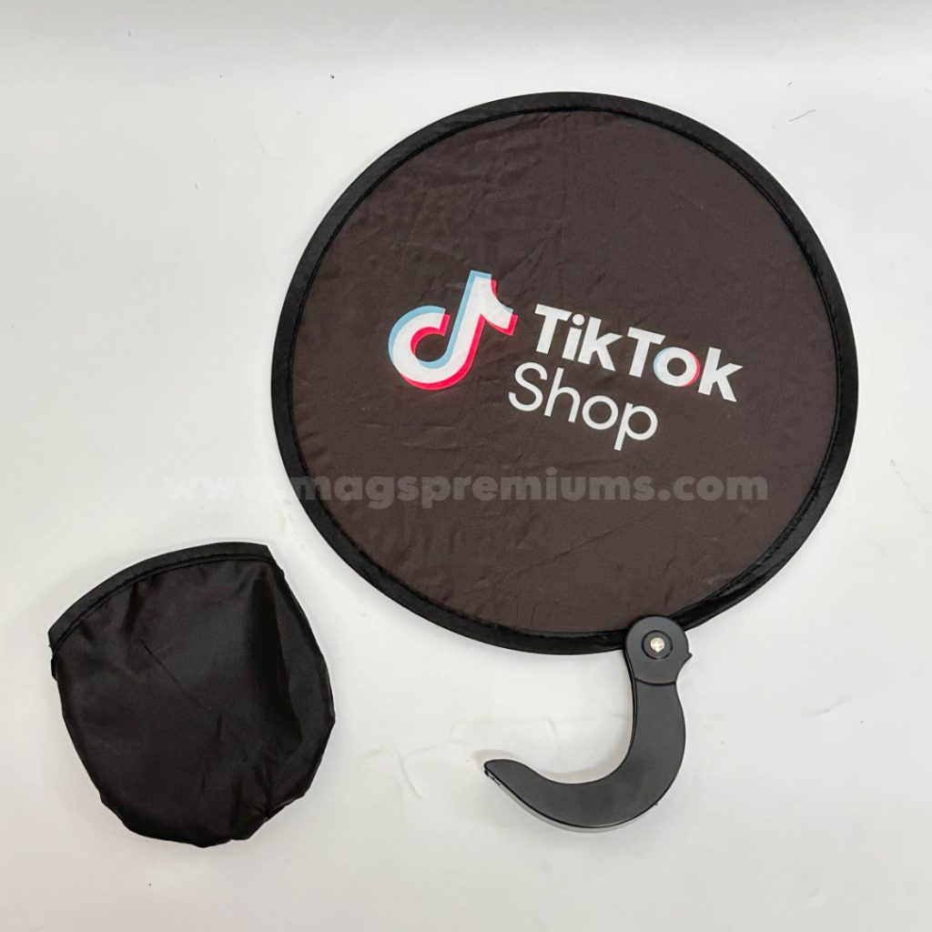 Foldable Nylon Hand Fan | Foldable Hand Fan | Custom Hand Fan Malaysia