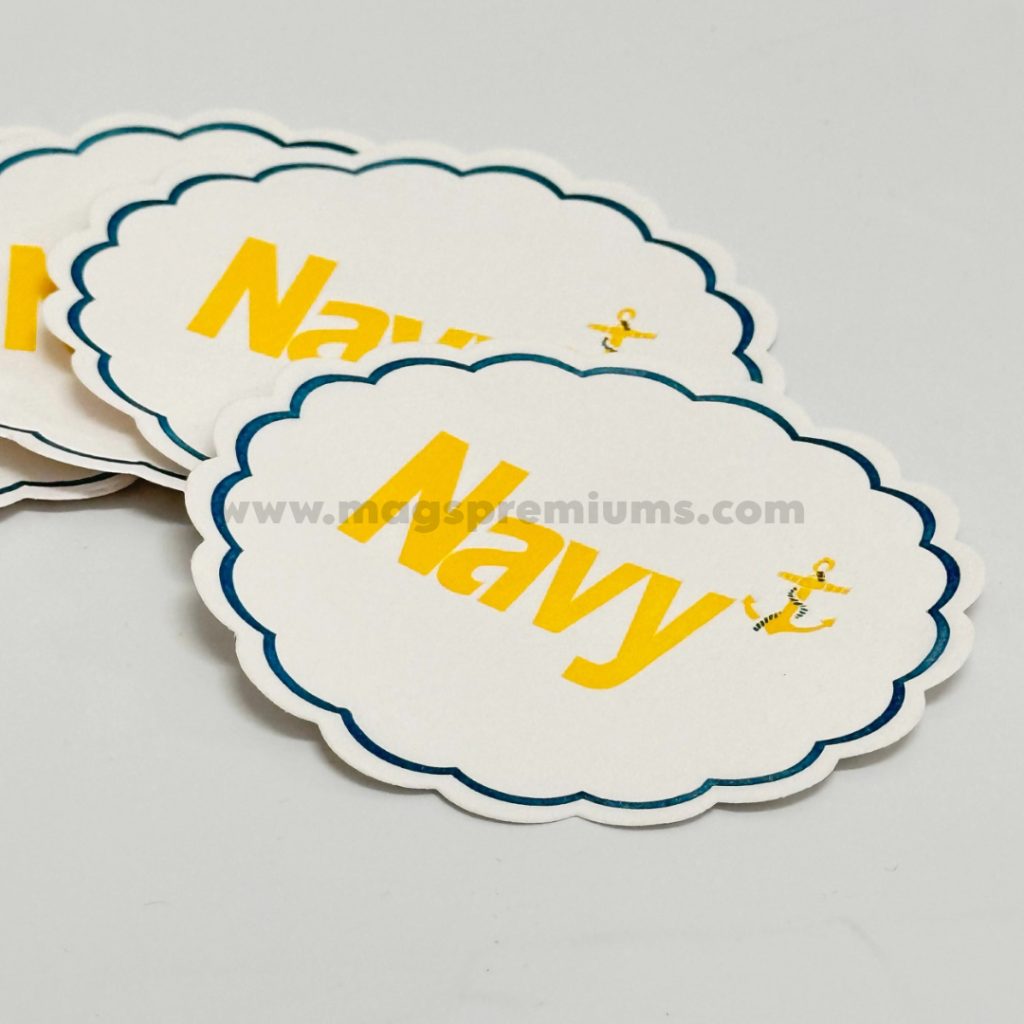 One-Time Used Paper Coaster | Paper Bar Coasters | Custom Paper Coasters