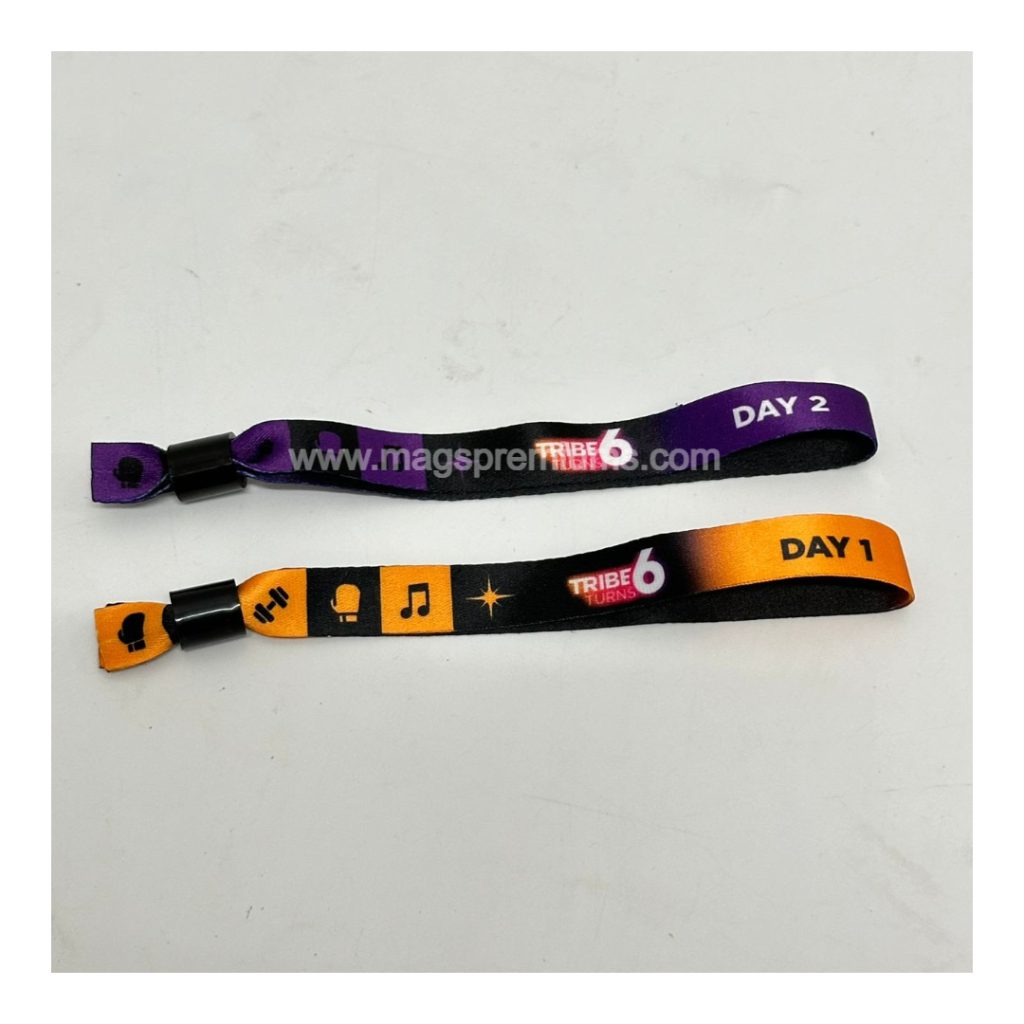 Custom Polyester Wristband | Fabric Wristbands For Events | Fabric ...