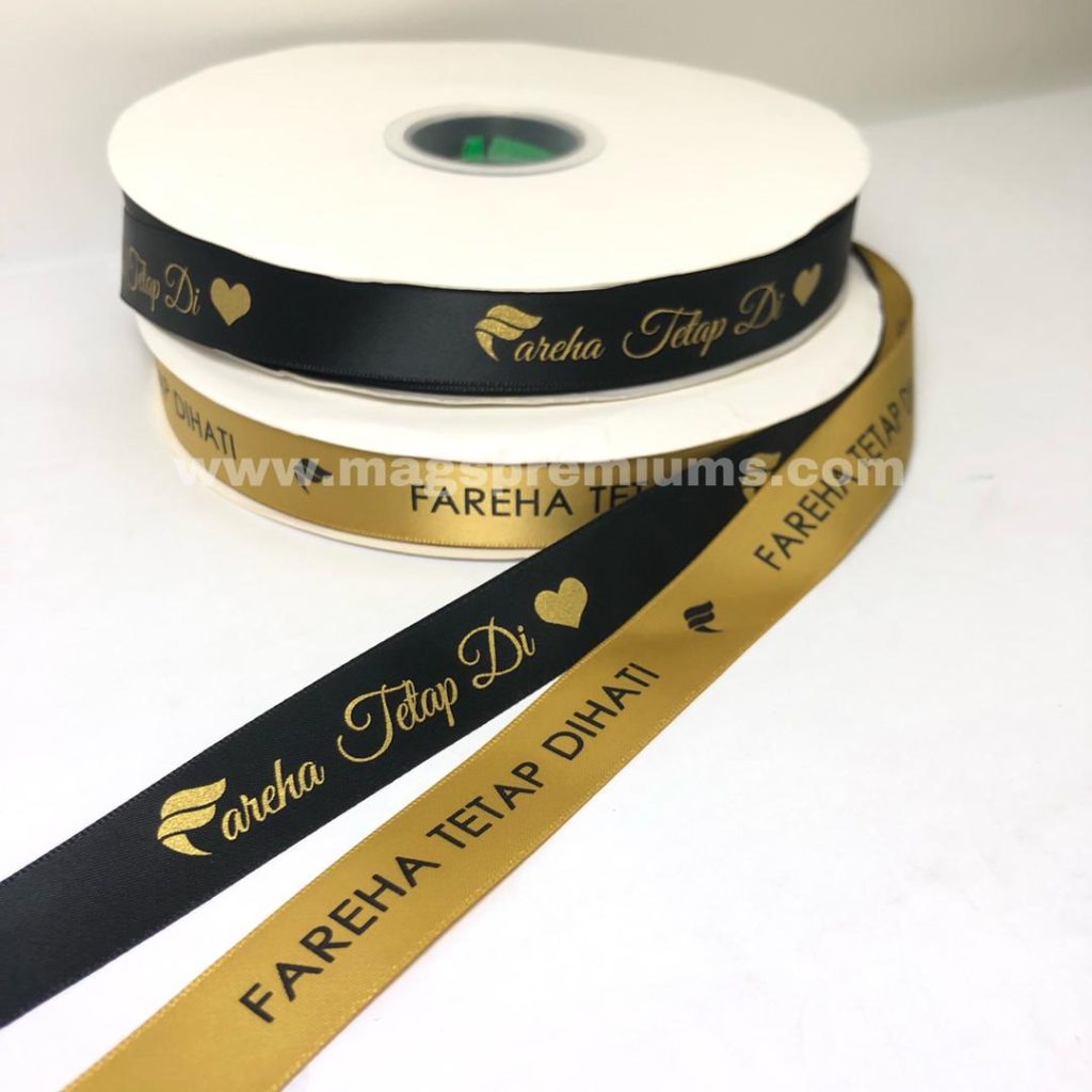 Satin Ribbon Printing | Custom Printed Satin Ribbon | Custom Satin Ribbon