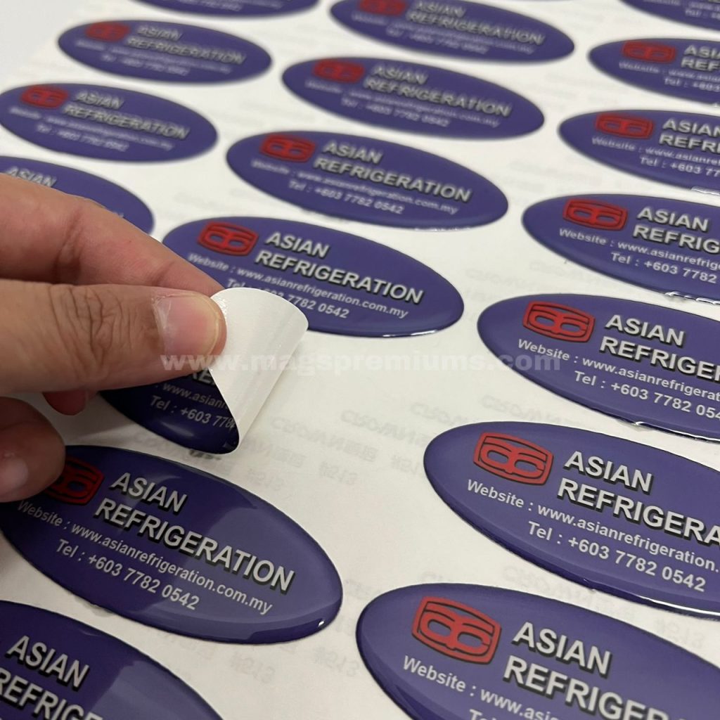 Epoxy Sticker | Dome Sticker Printing | Epoxy Dome Sticker Suppliers