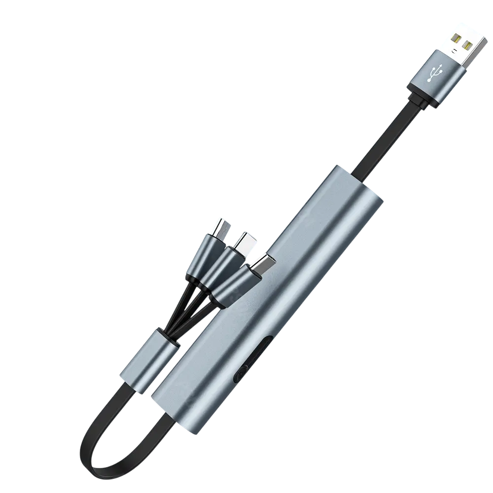 3-In-1 Charging USB | Personalized USB Cable | Custom Charging Cable