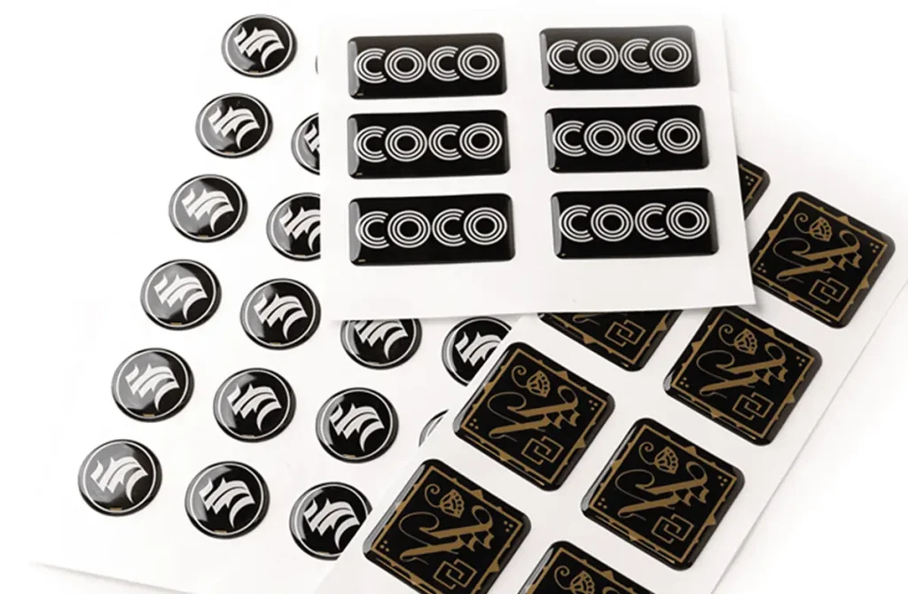 Custom Epoxy Stickers for High-Impact Branding | MAGS PREMIUM GIFTS SDN BHD