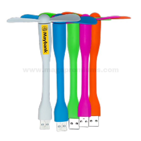 USB Fan Printing Supplier | Logo Printed USB Fan | Custom Logo Portable Fan