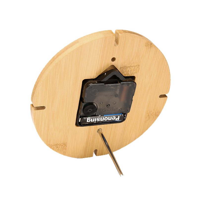 Bamboo Wall Clock Malaysia | Wooden Desk Clock | Custom Bamboo Clock